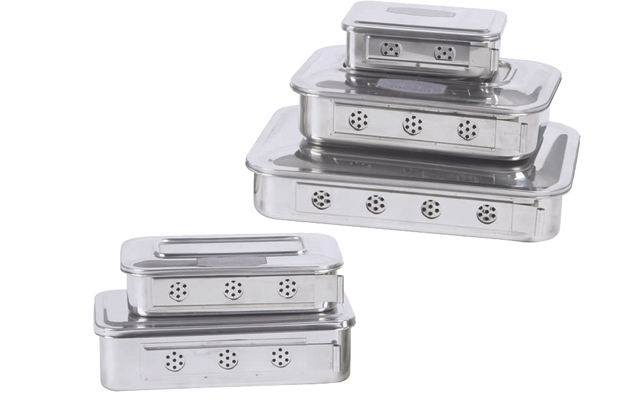 Hospital Surgical Stainless Steel Sterilizing Box - Buy Storage Pot ...