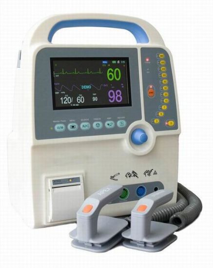 (MS-380C) First Aid Portable Biophasic Defibrillator Monophasic Aed ...