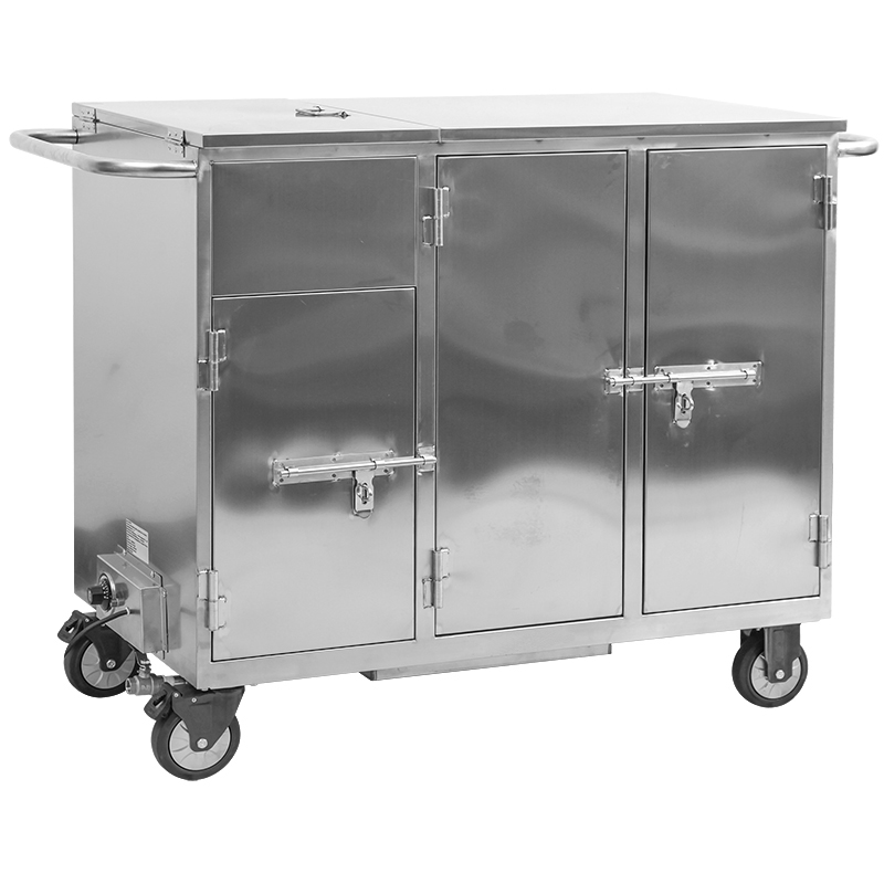 (MS-T120S) Hospital Stainless Steel Medical Food Insulated Food Trolley ...